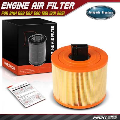 New Engine Air Filter for BMW E82 E87 E90 125i 130i 325i L6 2.5L L6 3 ...