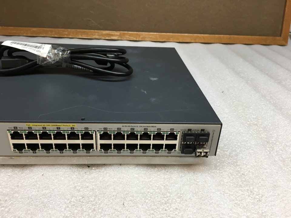 HP ProCurve J9773A 2530-24G PoE+ 24-Port Gigabit Ethernet Network ...