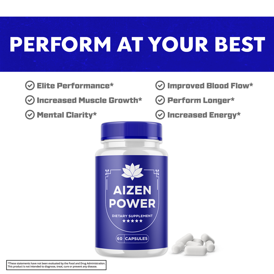 Aizen Power Pills - Aizen Power Male Vitality Support Supplement ...
