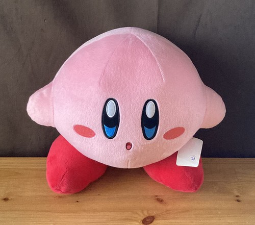 NEW! RARE 16" Wide PLUSH Nintendo Stuffed KIRBY HAL Laboratory SK Japan ...