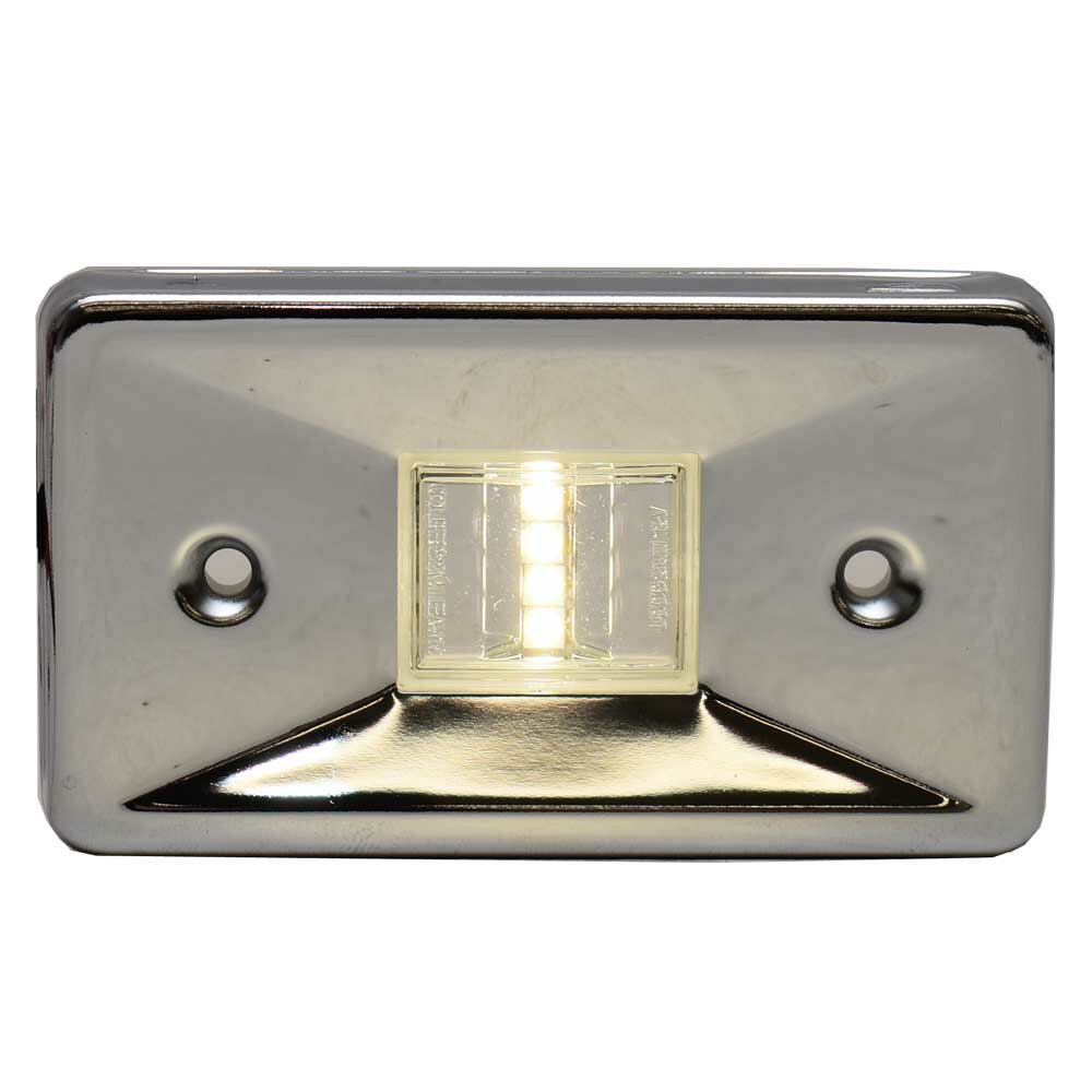 Seachoice Boat Transom Light 2361 | LED White Rectangular Stainless | eBay