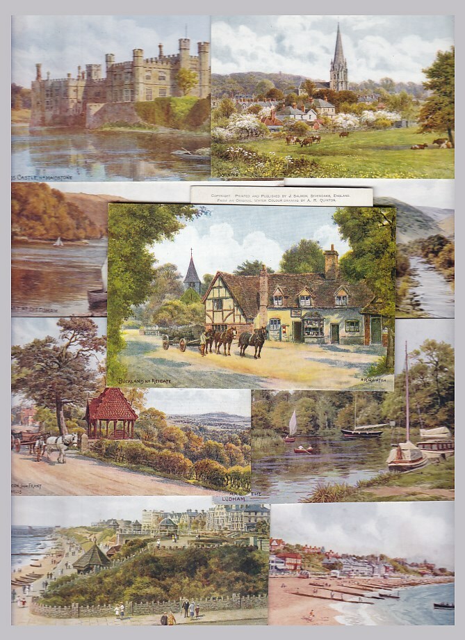 SOMERSET Artist A R QUINTON - cards sold & priced individually - see ...