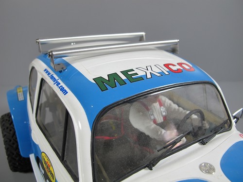 Pair Aluminum Roof Rack Bar for Tamiya 1/10 Sand Scorcher Beetle Bug ...