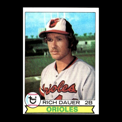 Rich Dauer 1979 Topps Baltimore Orioles #666 Nice Vintage! | eBay