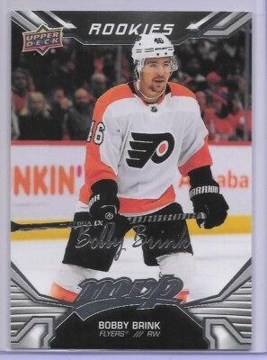 BOBBY BRINK 2022-2023 UD MVP ROOKIES SILVER SCRIPT SSP INSERT RC/USA ...