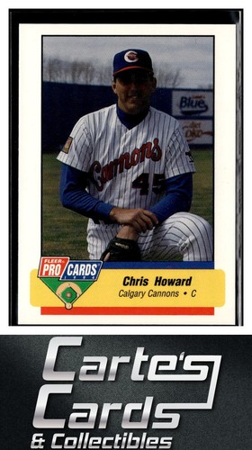 Chris Howard 1994 Fleer ProCards #793 Calgary Cannons | eBay