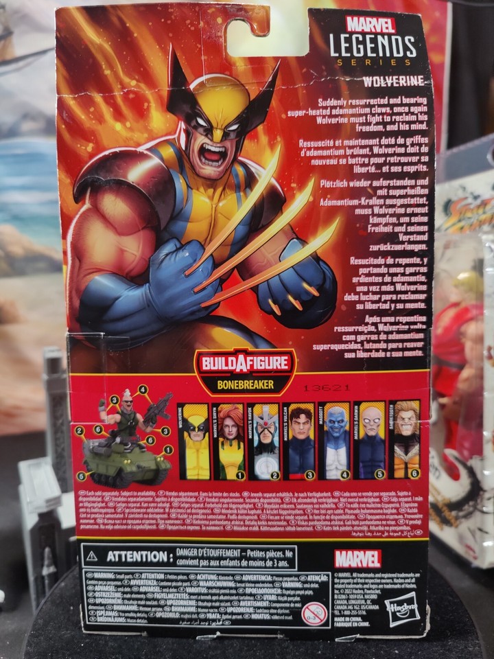 Marvel Legends Wolverine Super-Heated Claws Bone Breaker Wave Ships ...