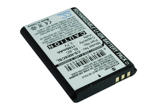 Premium Battery for Nokia BL-6C, 2125, 2116i, 2875, 6165, 2126i, 6016i ...