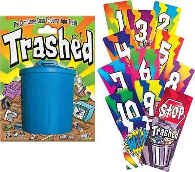 Trashed The Card Game - Family Game Night - Kids 7+ & Adults - Unique ...
