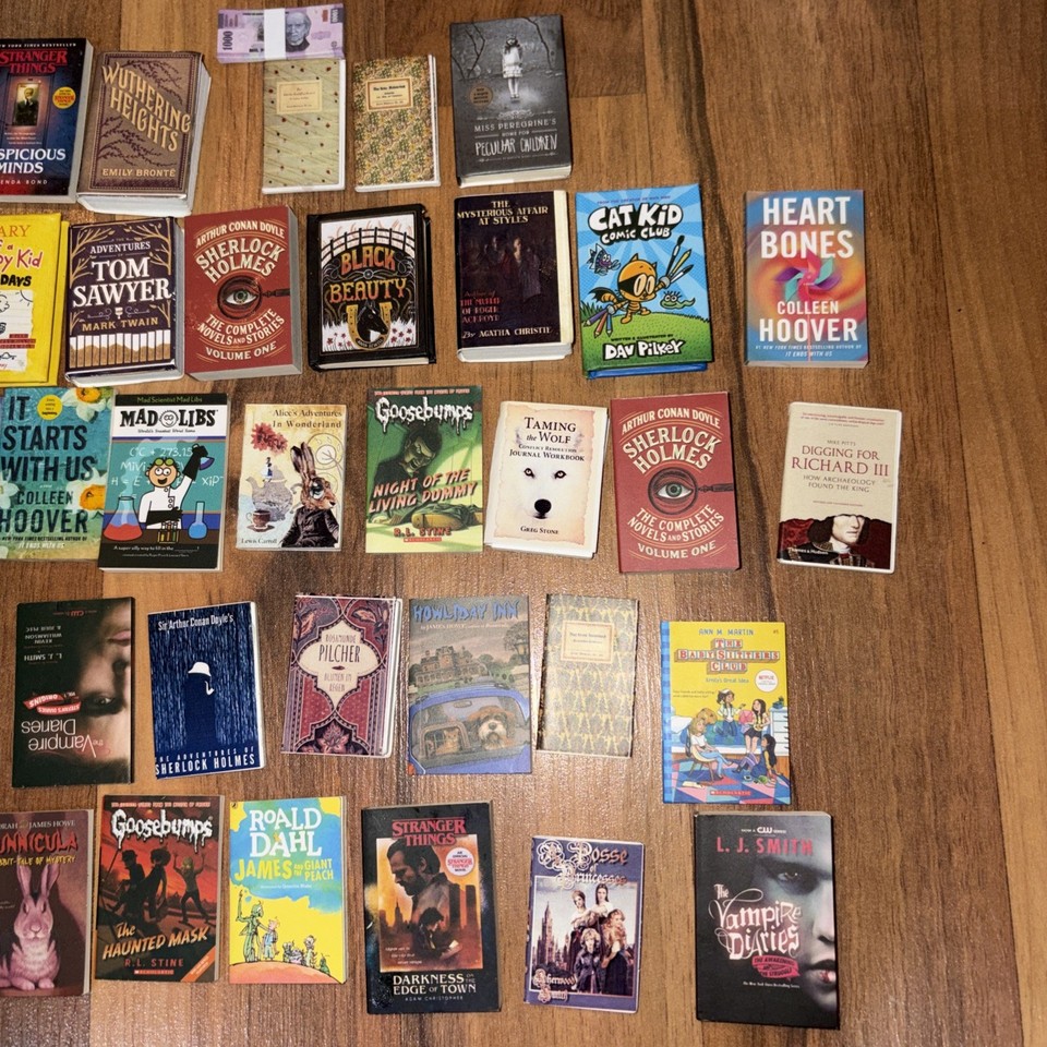 ZURU Mini Brands Books Series Some Hardback money LOT | eBay