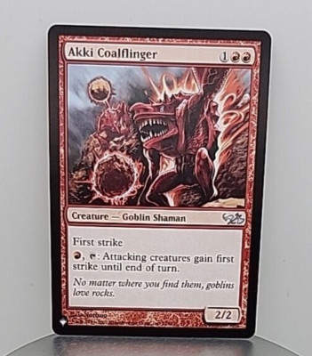 MTG Akki Coalflinger Duel Decks: Elves vs Goblins 33/62 Regular ...