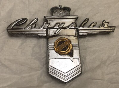 1942/1946-1948 CHRYSLER TRUNK EMBLEM | eBay