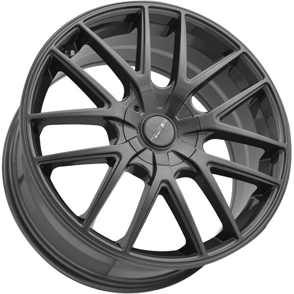 (Set of 4) Touren TR60 18x8 5x110/5x115 +40mm Gunmetal Wheels Rims 18 ...