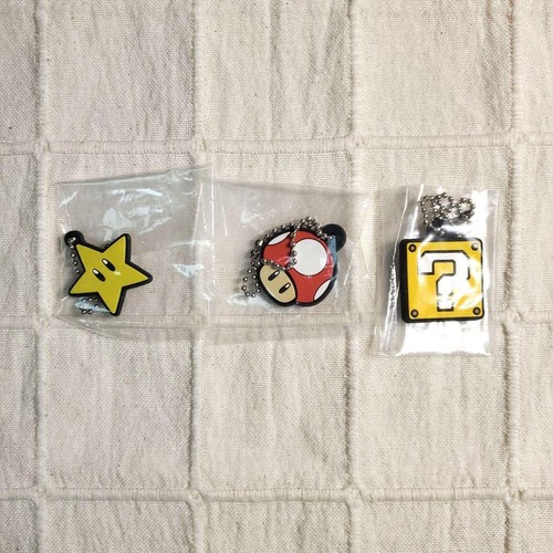 Super Mario Rubber Mascot Collection Super Star Super MushRoom | eBay