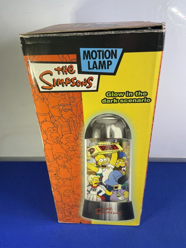 The Simpsons “Moe’s Motion Lamp” Glow In The Dark Scenario 2002 Fox New ...