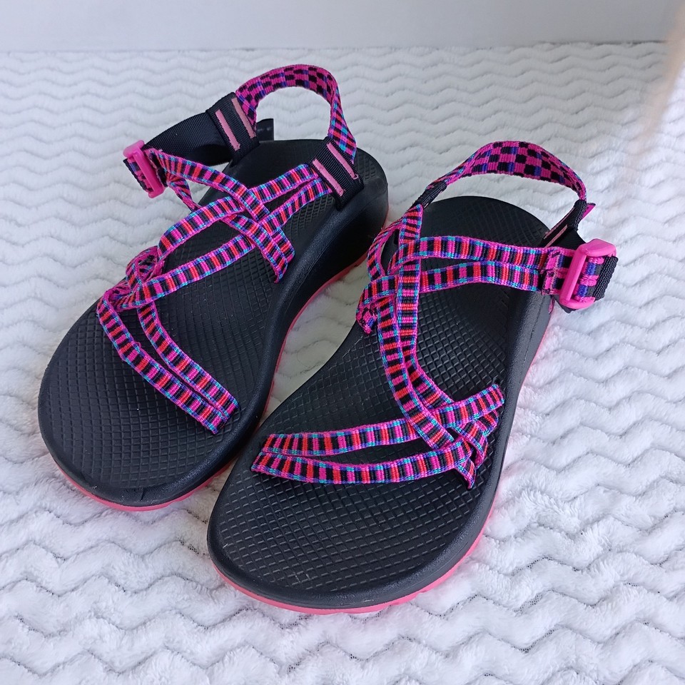 Chacos Women's Sandals ZCloud Size 8 Pink Black Orange Blue | eBay