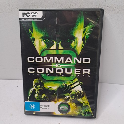 Command And Conquer 3 : Tiberium Wars (Windows PC War Game DVD-ROM ...