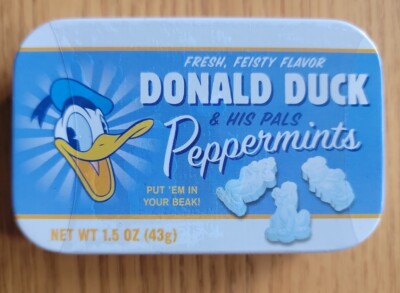 Walt Disney World Donald Duck Peppermints Sealed Vtg Orig Collectible ...