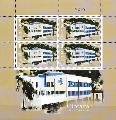NOTRE DAME School Buildings/Architecture OUR SCHOOLS Stamp Sheet 2020 ...