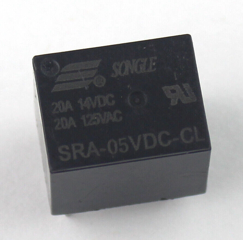 Power Relay 20A 125V AC 14V DC 5 Pin SRA-05VDC-CL 5V DC Trigger | eBay