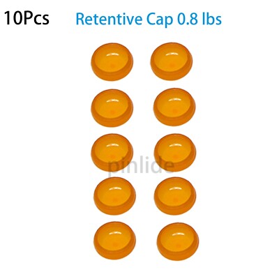 10pcs Dental Attachment Overdenture Implant Retention Caps 0.8 lbs ...