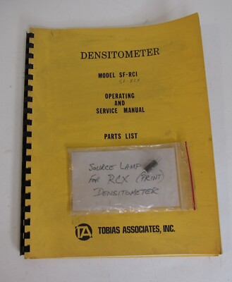 Densitometers - Operations Manual