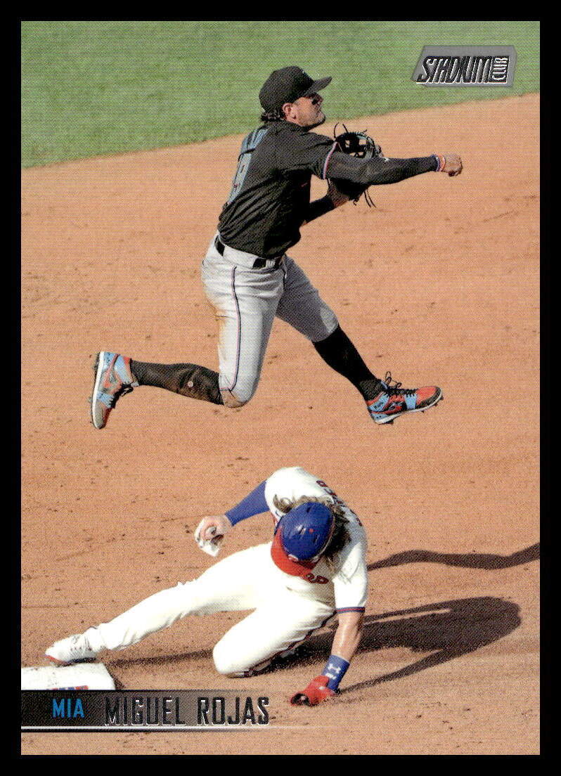 2021 Stadium Club #286 Miguel Rojas Miami Marlins | eBay