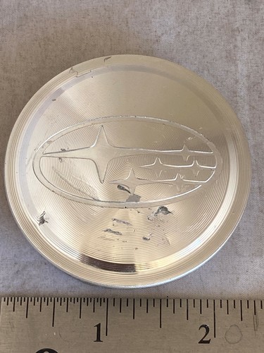 Subaru Forester Legacy Impreza Baja Machined Metal Wheel Center Hubcap ...