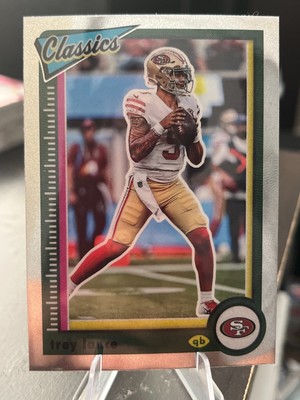 2022 Panini Classics - Trey Lance - 49ers Premium Edition Silver #87 | eBay