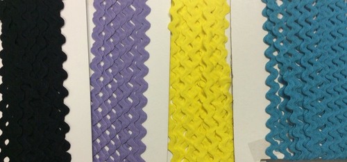 FARMHOUSE FABRICS RICK RACK- SIZE 29 (1/2"W) MANY COLORS- 5 YARD ...