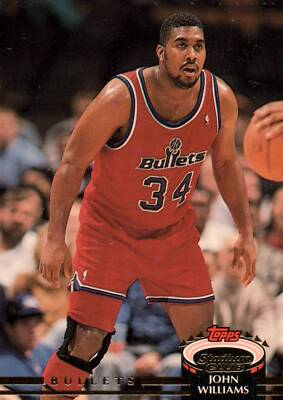 1992 Stadium Club # 82 John Williams Washington Bullets | eBay