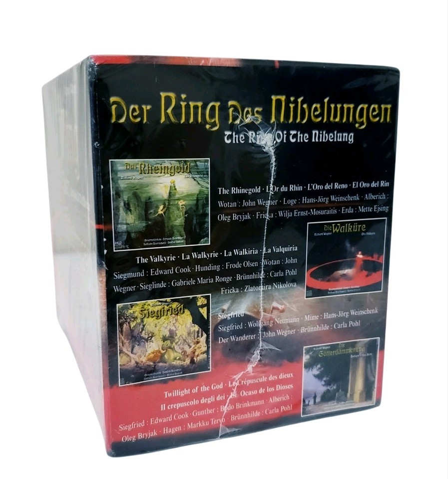 Richard Wagner Ring Of The Nibelung Complete Opera Cycle 14-CD Box Set ...