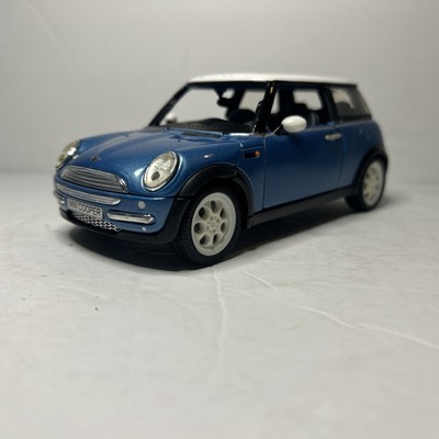 2001 Mini One Cooper Blue 1:24 Diecast | eBay