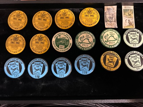 Huge Lot Of 1935 1982 NYS Conservation Resident Hunting Trapping ...