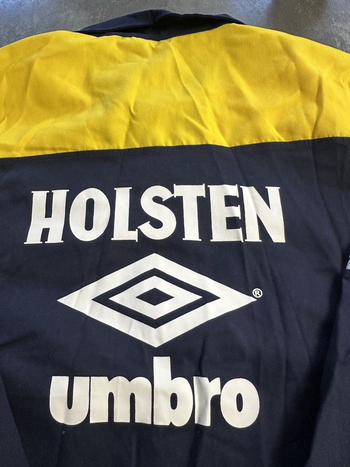 Umbro Replica Tottenham Hotspur Drill Top Holsten Medium Blue Yellow ...