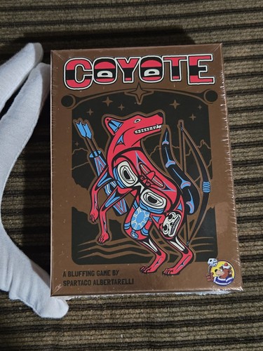 Coyote Card Game, Bluffing Game, Sealed. 3-6 Players, Ages 10+, 20 Mins ...