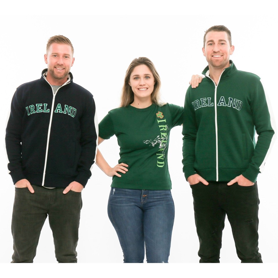 Malham Men's Ireland Full Zip Retro Jacket with Pockets | eBay