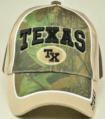 NEW! TEXAS TX CAP HAT ROUND CAMO | eBay