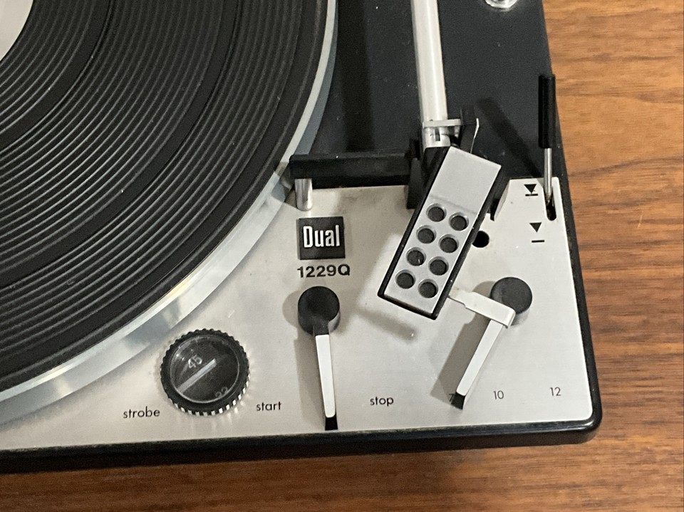 DUAL 1229 Q TURNTABLE With Owner’s Manual | eBay