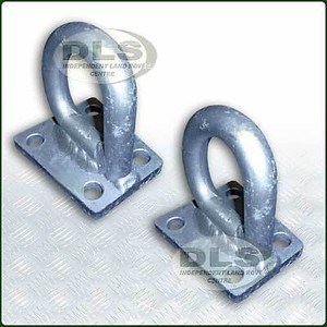 Front Bumper Recovery D-Ring Set Land rover Series 2/2a/3 (242139) | eBay