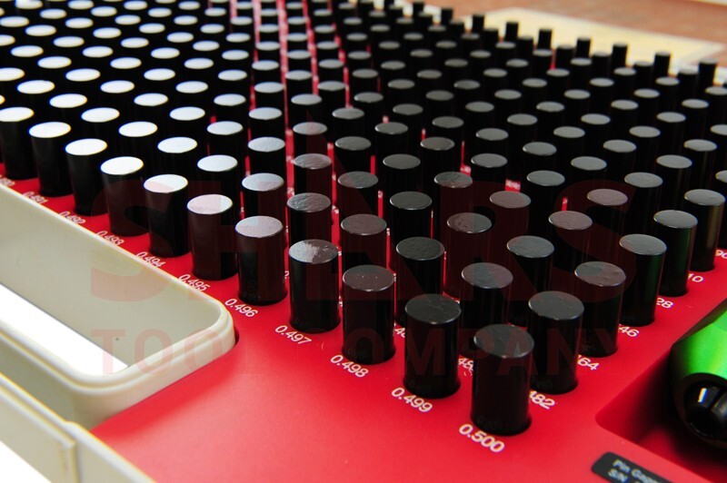 250 Piece Gage Set For Machining Shars Class ZZ Minus Pin Gage Set, 0. ...