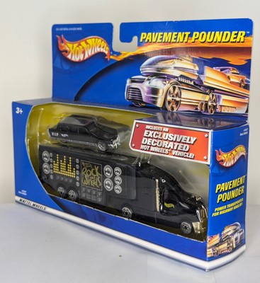 Hot Wheels Pavement Pounders Limo VIP "Rock on Wheels" Transport Truck ...