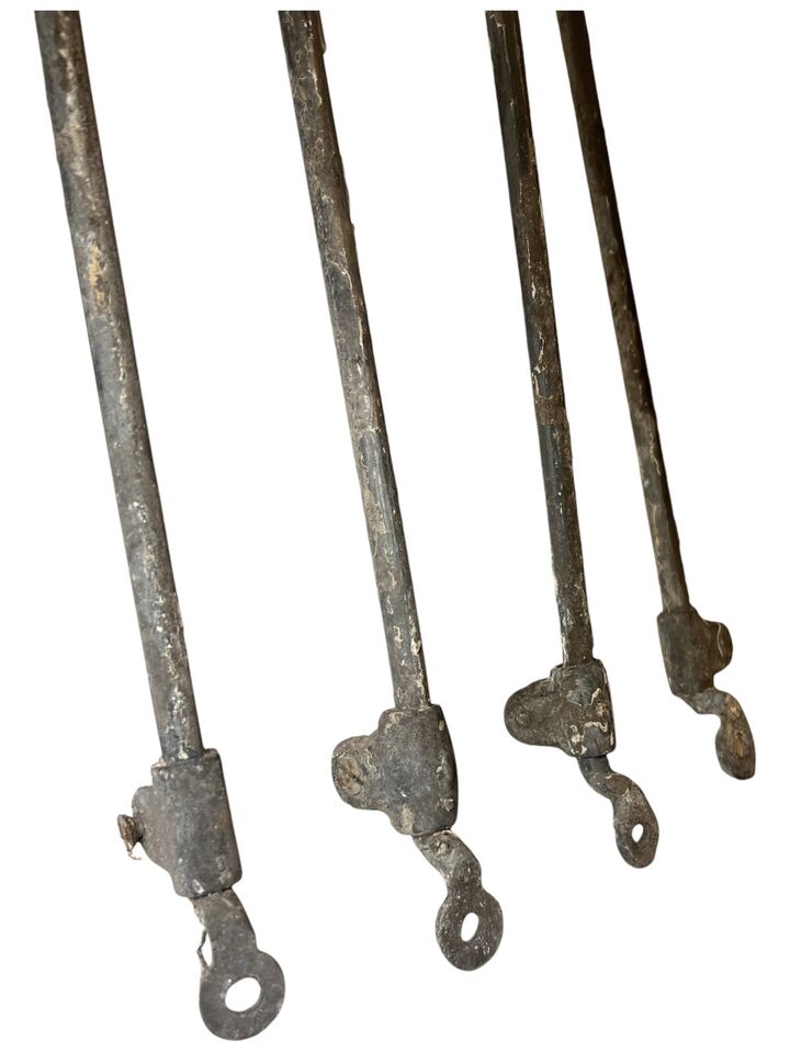 Lot Of 4 antique transom window hardware Art Deco Bar Parts | eBay