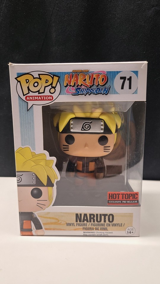 Naruto Pre-Release Funko Pop 71 Hot Topic Exclusive Pre Release | eBay