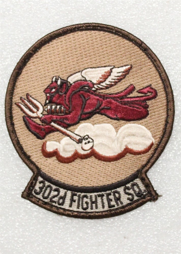 USAF Air Force Patch: 302nd Fighter Squadron (desert) | eBay