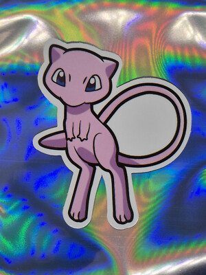 Pokemon Mew Sticker Decal - US Seller | eBay