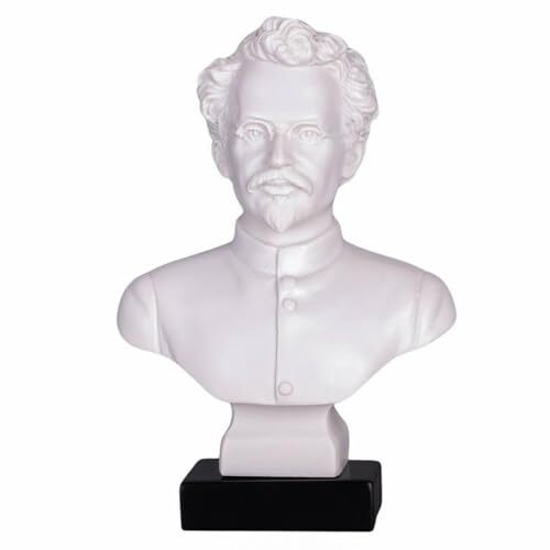Soviet Russian Ussr Communist Leon Trotsky Marble Bust Statue Sculpture ...