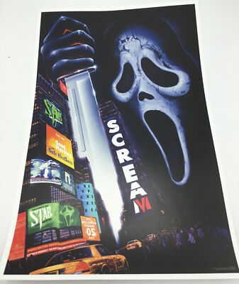 SCREAM 6 Promo Movie Mini Poster 2023 Fan Event Movie 11”x17” Scream VI ...