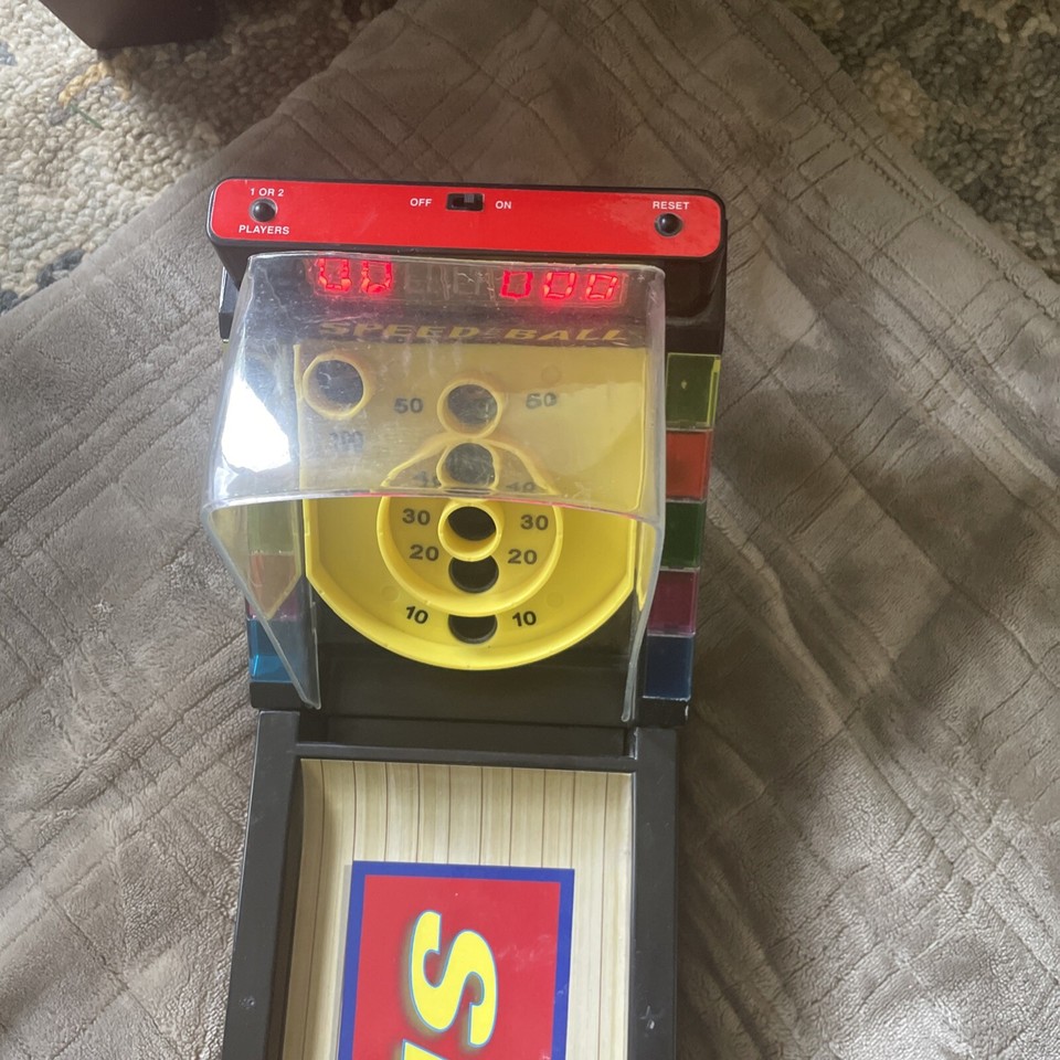 Skee Ball Speedball Electronic Skee Ball Arcade Game Ideal Toy 3’x6” | eBay