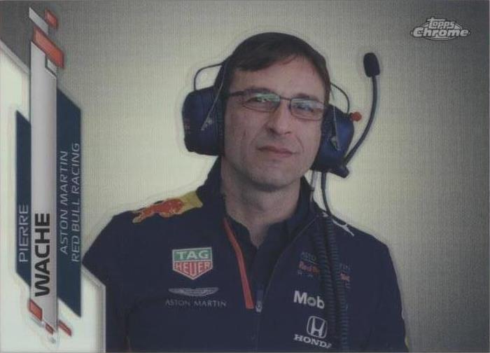 2020 Topps Chrome Formula 1 - F1 Crew Pierre Wache #91 Refractor (RC ...